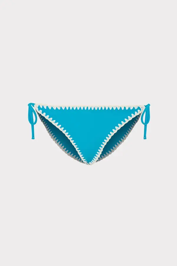 MILLY Solid Bikini Bottom