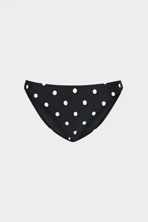 MILLY Margot Polka Dot Bikini Bottom