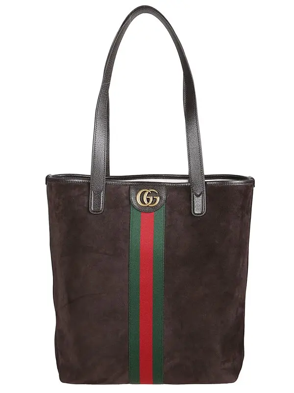Gucci Ophidia Medium Shopping Bag - Brown
