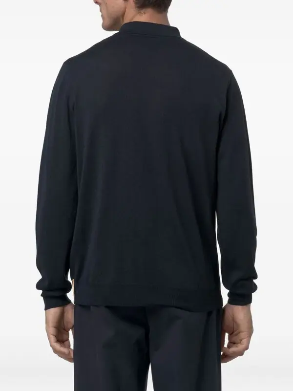 K-WAY Rey Merino Wool Blend Sweater - Blue