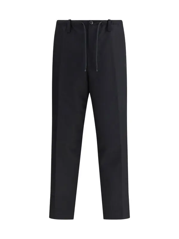 Dries Van Noten Penny Wool Trousers - Black