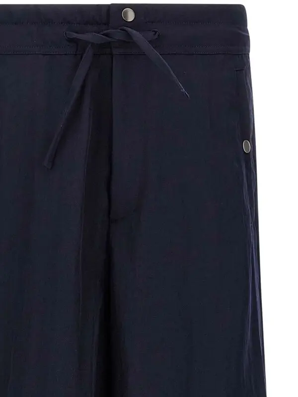 Dries Van Noten Prima Trousers With Elastic Waist - Blue