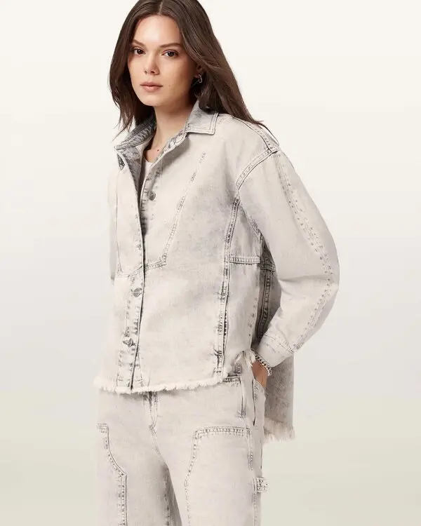 ALLSAINTS Hettie Oversized Shacket