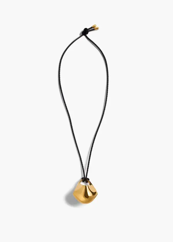 Khaite Medium Lotus Pendant Necklace - Gold