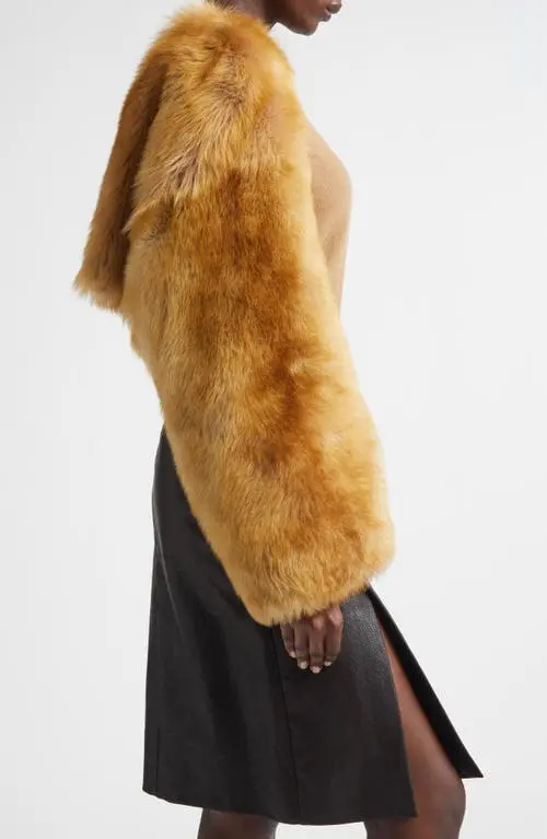 FERRAGAMO Shearling Bolero