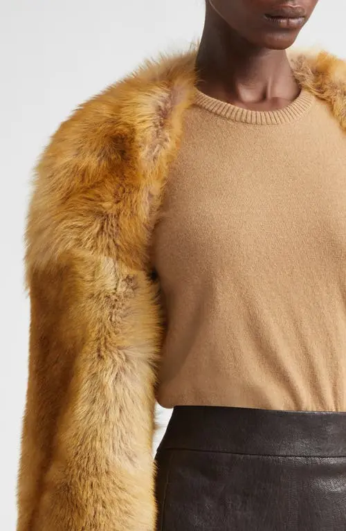 FERRAGAMO Shearling Bolero