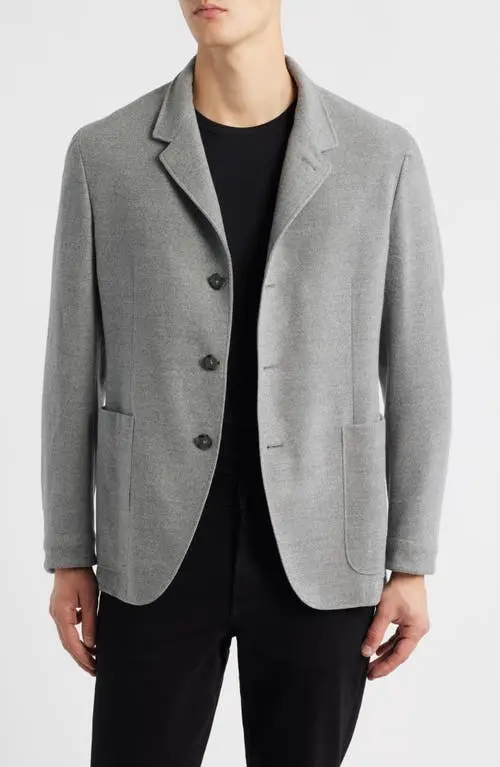 Canali Nuvola Regular Fit Felted Wool Sport Coat