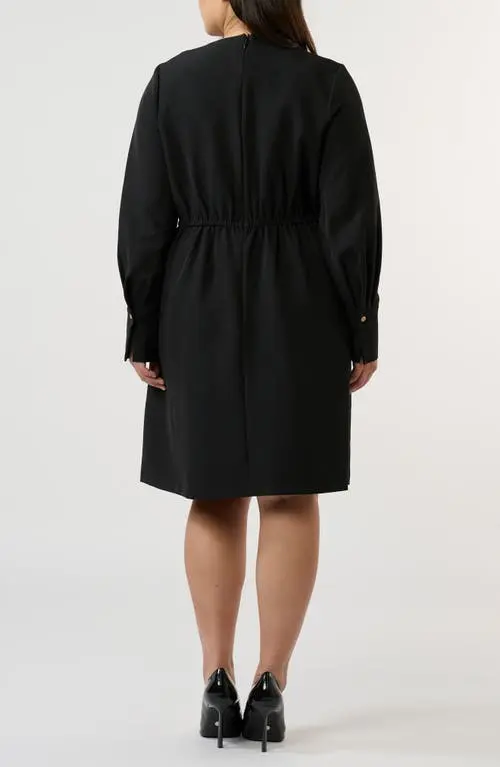 ESTELLE Long Sleeve Mini Dress