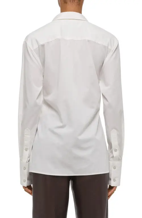 Helmut Lang Apron Woven Shirt