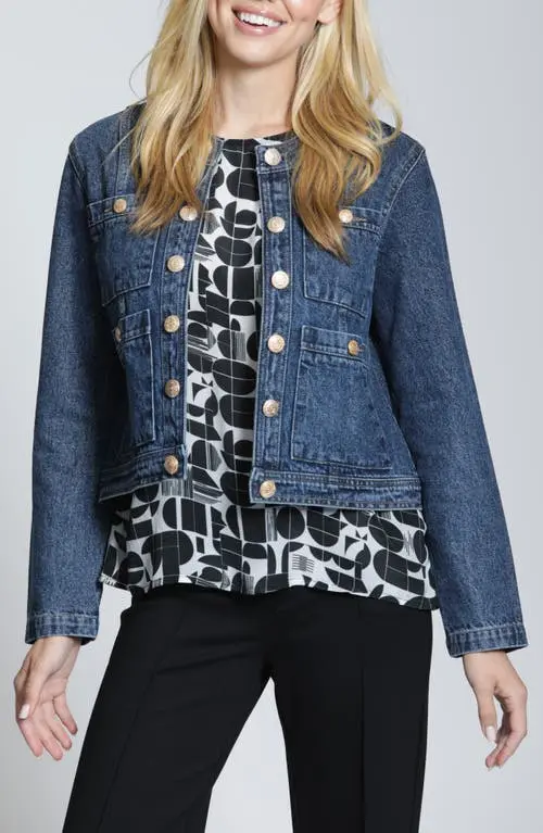 APNY Denim Trucker Jacket - Medium Indigo