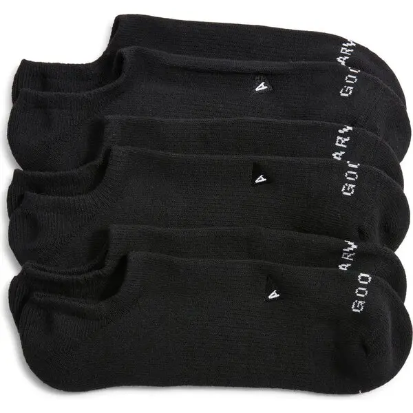 ARVIN GOODS 3-pack No-show Socks - Black