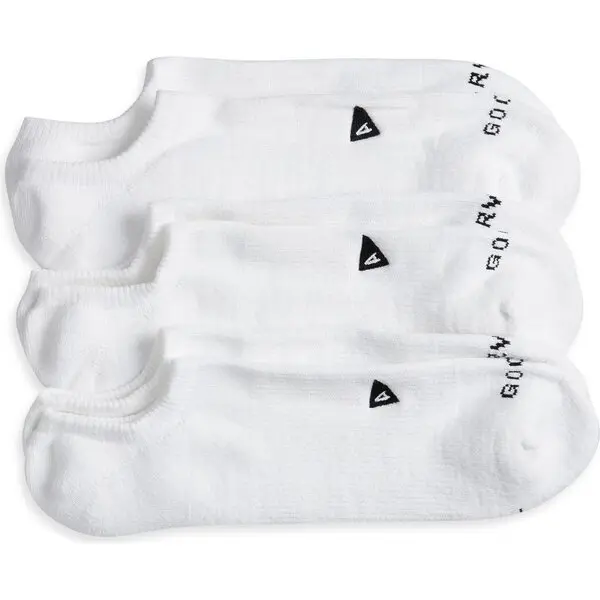 ARVIN GOODS 3-pack No-show Socks - White