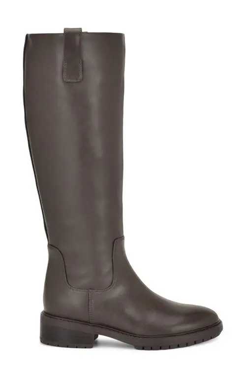 Nine West Leigha Knee High Boots - Dark Brown