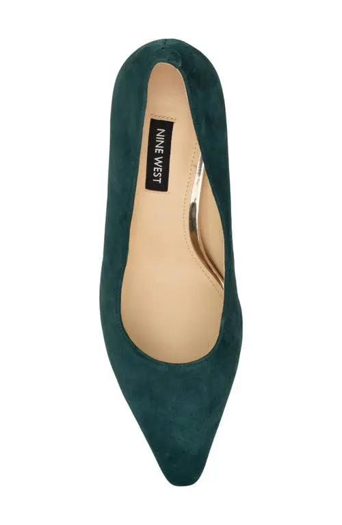 Nine West Monda Pumps - Dark Green