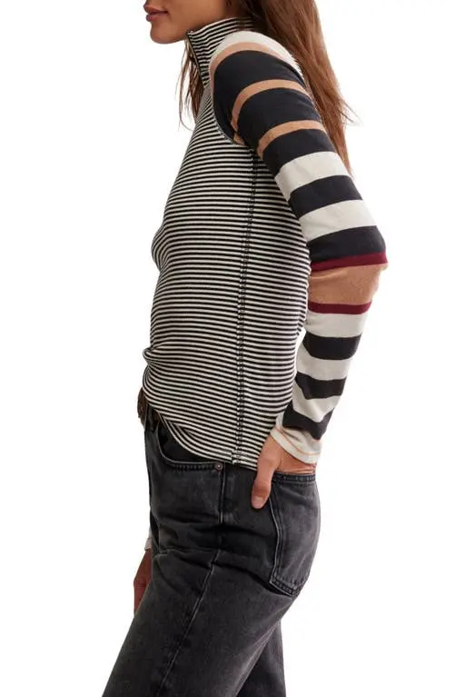 Free People Avery Half Zip Top