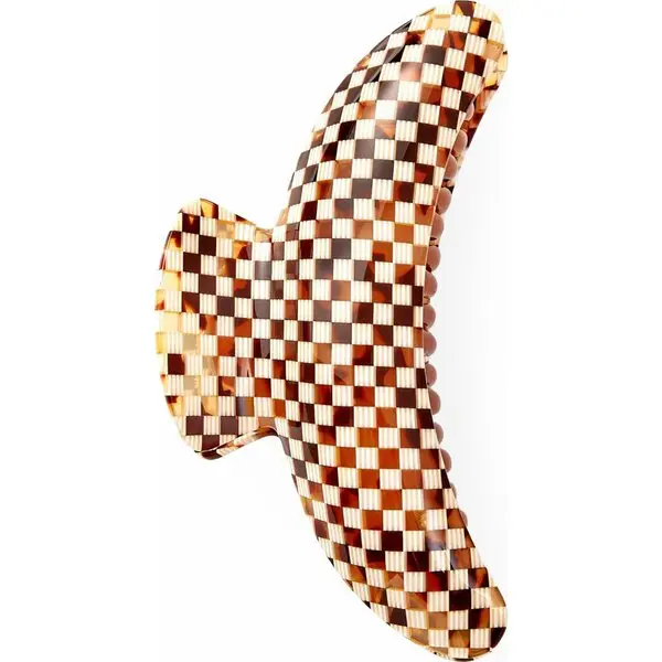 MACHETE Jumbo Heirloom Claw Clip - Tortoise Checker