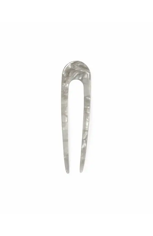 MACHETE French Hair Pin - Grey Shell
