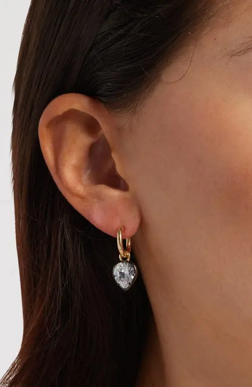 Nordstrom Georgian Charm Hoop Drop Earrings