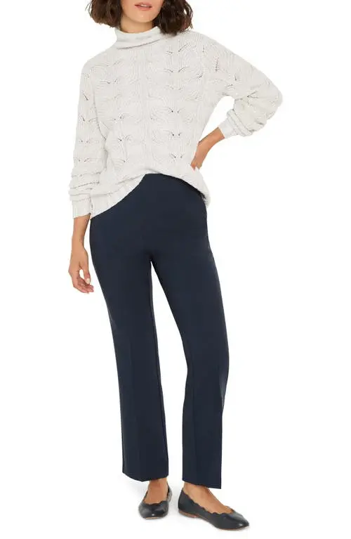 NIC+ZOE Sparkle Cable Stitch Cotton-blend Sweater - Reflection