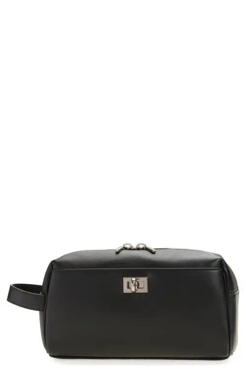 Balenciaga Rodeo Leather Vanity Case - 1000 Black