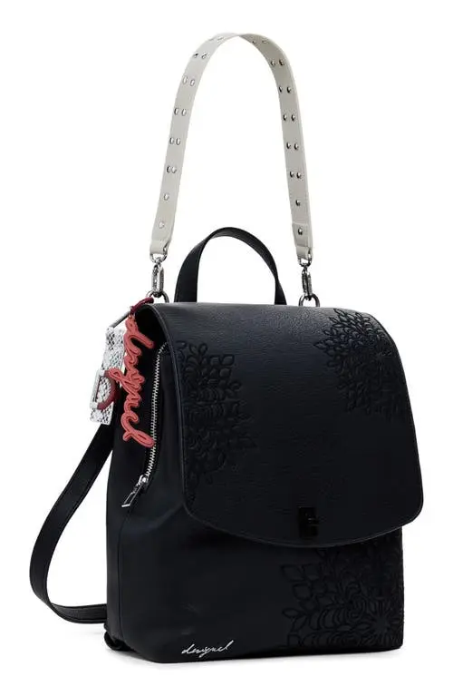 Desigual Mini Faux Leather Backpack