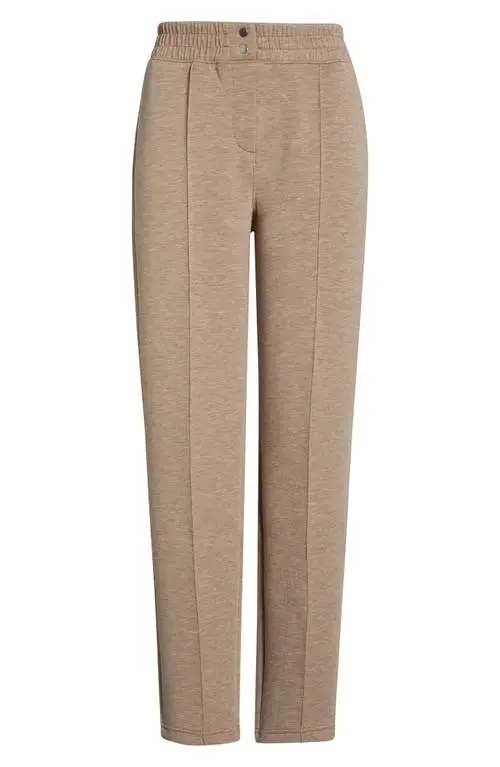 Spanx Brushed Airessentials® Slim Straight Leg Pants - Birch Heather