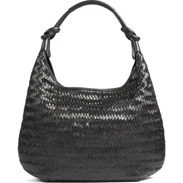 LK BENNETT Seren Woven Leather Tote