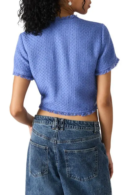 Steve Madden Laylah Tweed Crop Top