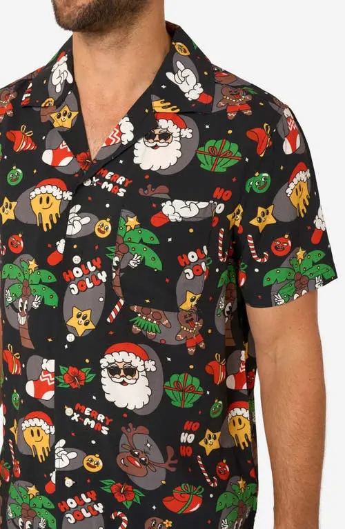 Opposuits Merry Jinglejoy Camp Shirt