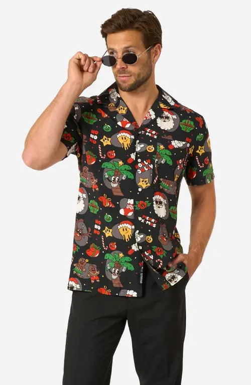 Opposuits Merry Jinglejoy Camp Shirt