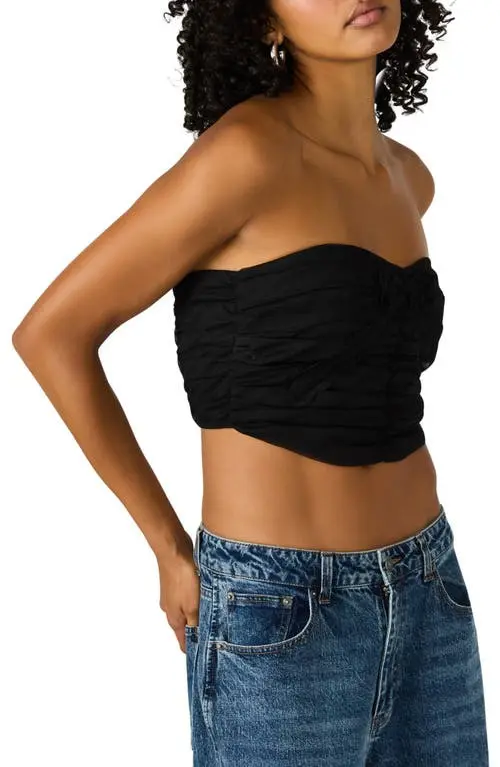 Steve Madden Martine Strapless Crop Top