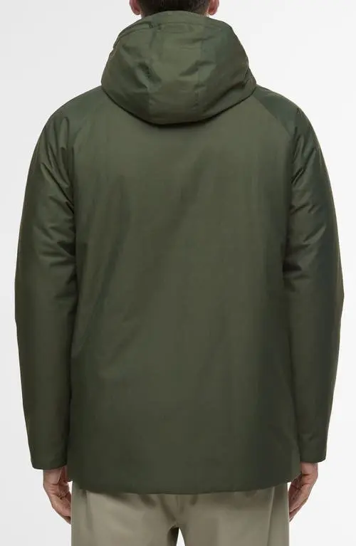 Barbour Modern Lorden Waterproof Hooded Jacket - Olive