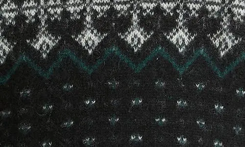 Vince Fair Isle Boiled Cashmere Sweater