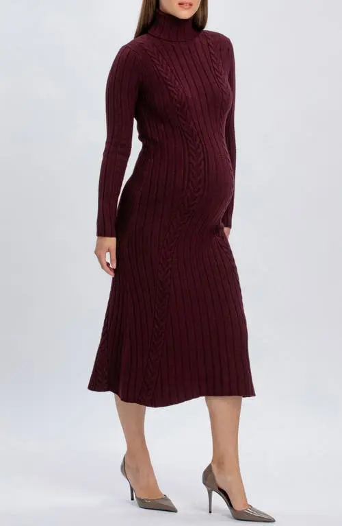 PIETRO BRUNELLI Perla Maternity Sweater Dress