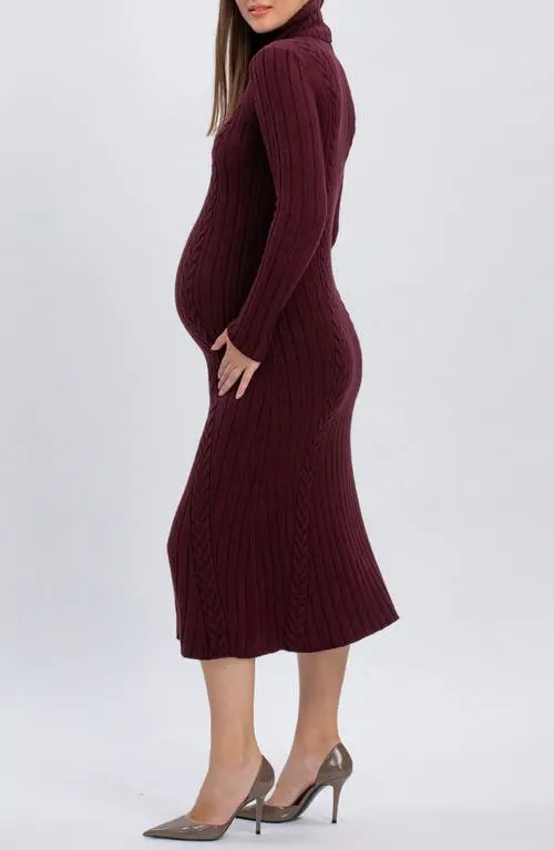 PIETRO BRUNELLI Perla Maternity Sweater Dress