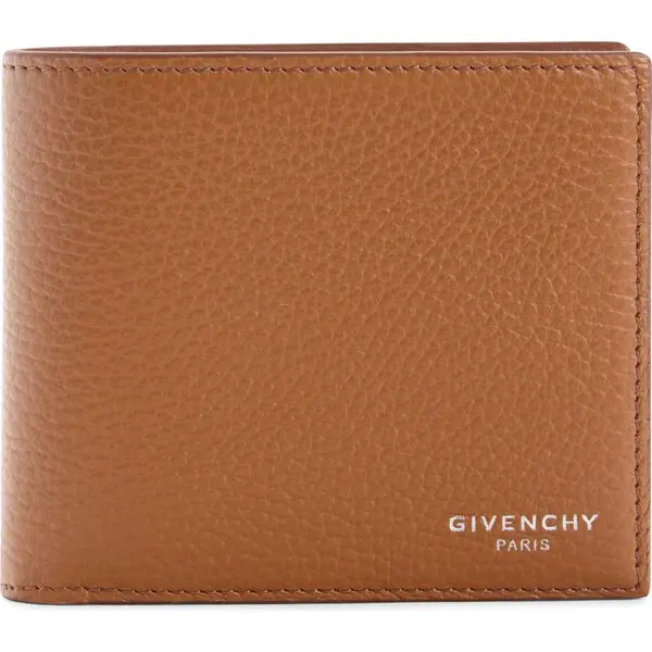 Givenchy Calfskin Leather Bifold Wallet - Hazel