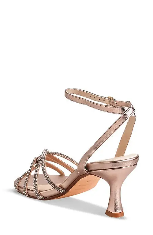 TOUCH UPS Tamera Ankle Strap Sandal - Champagne