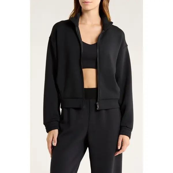 Spanx Brushed Airessentials® Jacket - Very Black