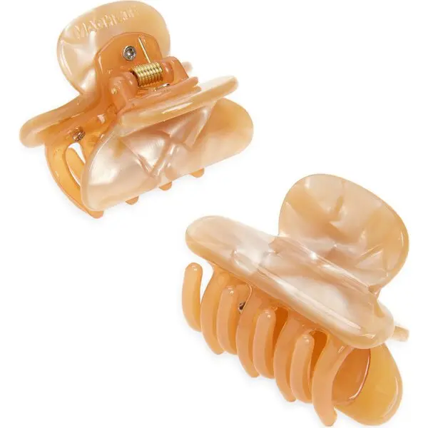 MACHETE Petite Heirloom Claw Clips Set Of 2 - Sand Shell