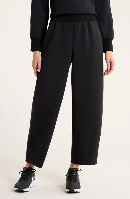 Spanx Brushed Airessentials® Luxe Ankle Pants - Very Black