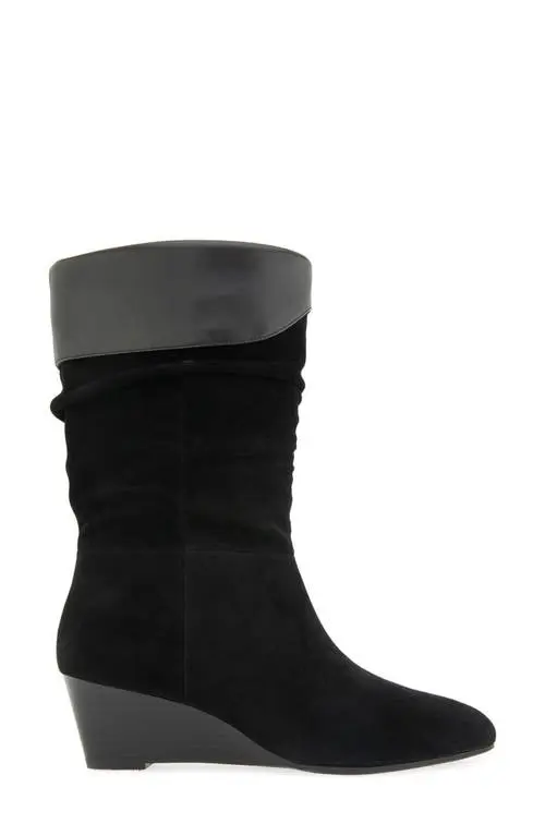Aerosoles Wedge Bootie - Black