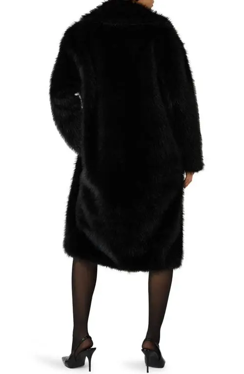 Steve Madden Larkin Faux Fur Coat
