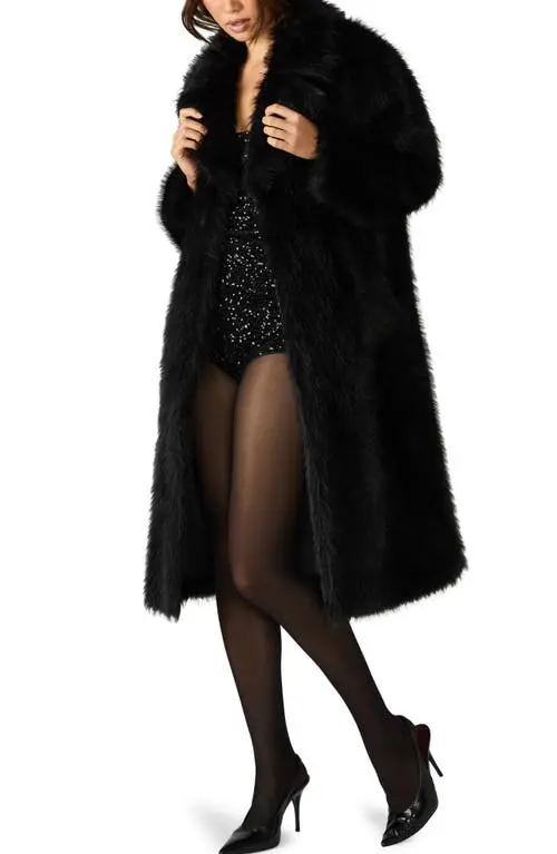 Steve Madden Larkin Faux Fur Coat