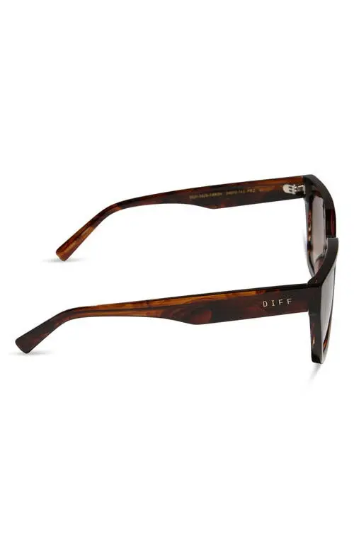 DIFF Amara 54mm Square Sunglasses - Sequoia Tortoise/brown