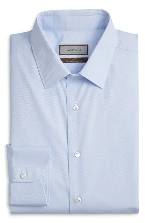Canali Regular Fit Dress Shirt - Blue