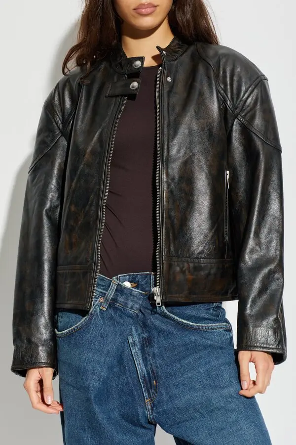 STAND STUDIO Leather Jacket