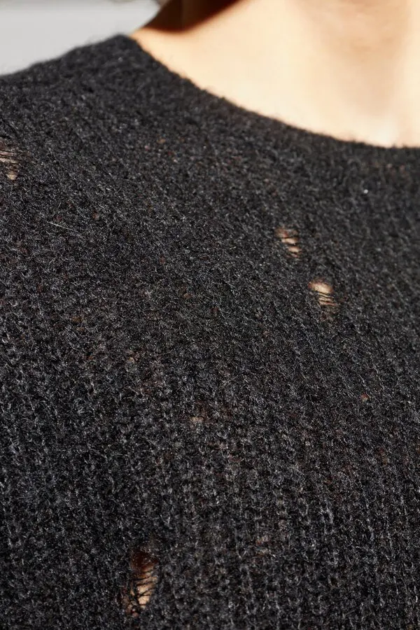 ALLSAINTS Edgin Relaxed Fit Sweater - Black