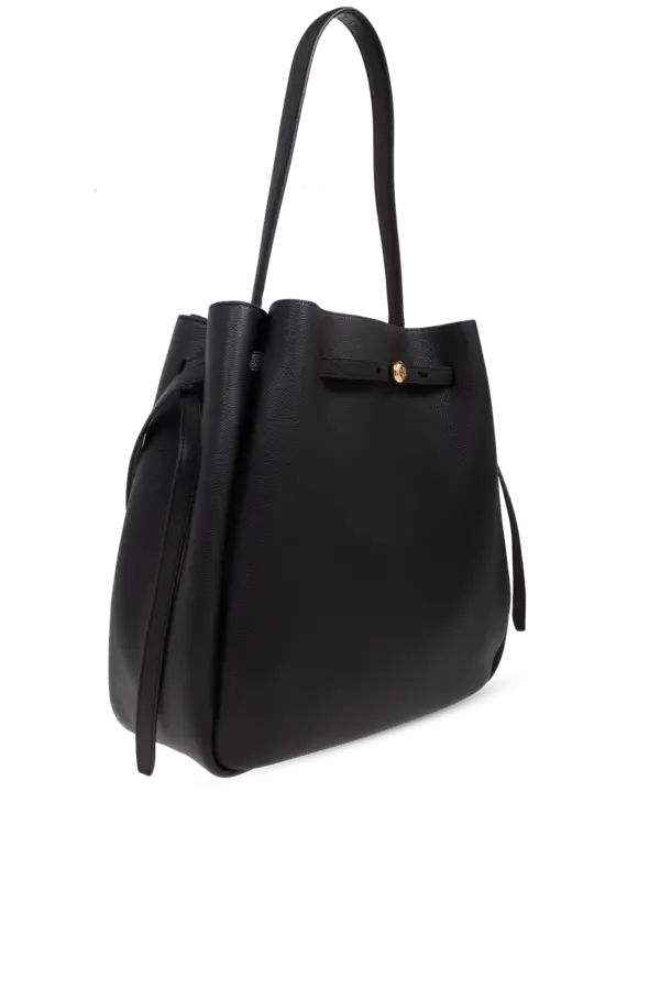 Tory Burch Romy Large Shoulder Bag - Black