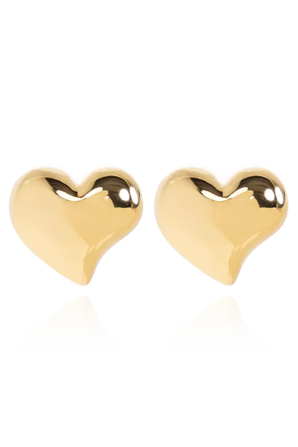Kate Spade New York Heart-shaped Stud Earrings - Gold
