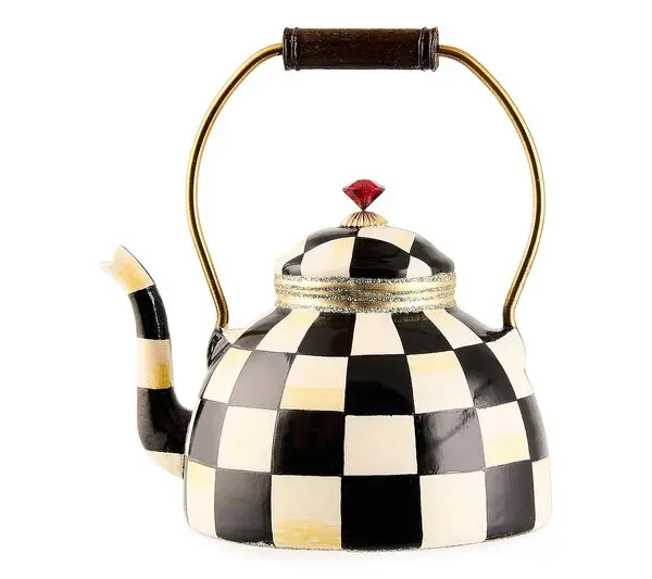 MACKENZIE-CHILDS Tea Kettle Ornament - One-color